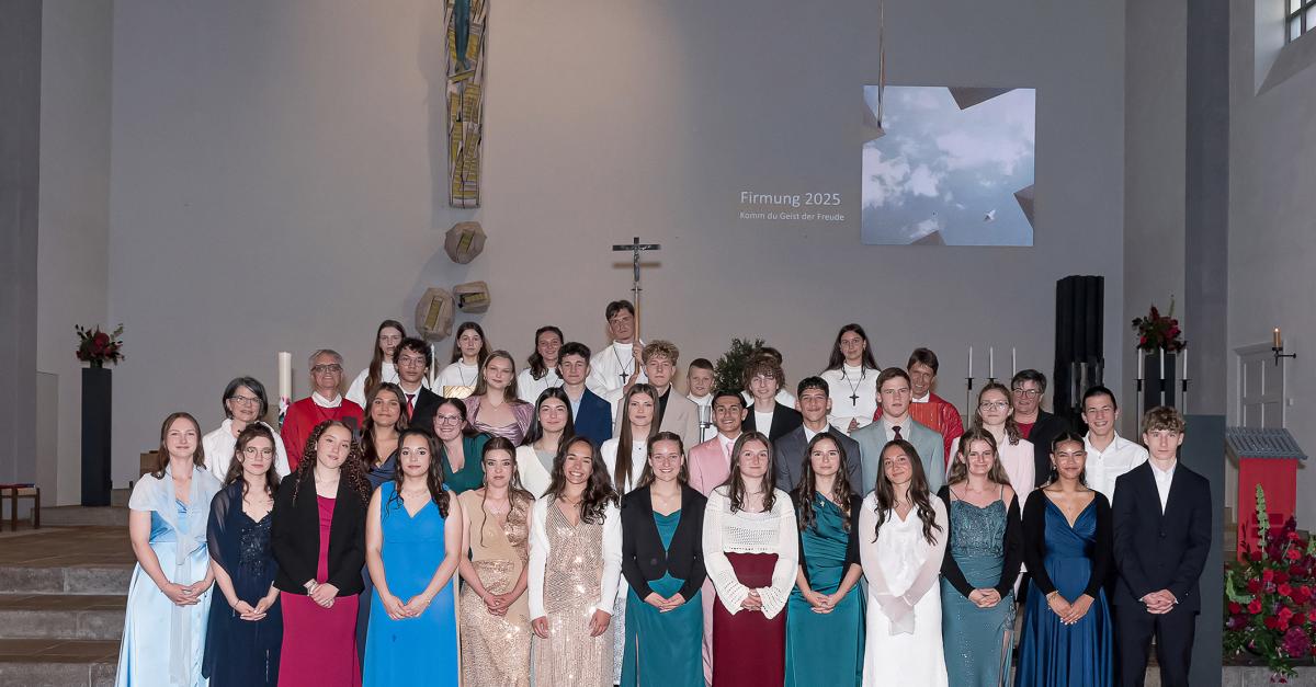 Firmung 2025 in Amriswil – Wenn der Geist der Freude beflügelt | Katholische Pfarrei St. Stefan ...